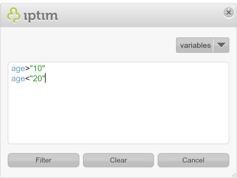 How To Filter Data Support Center