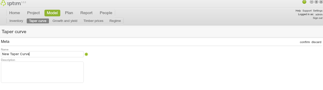 Taper Curve – Support Center