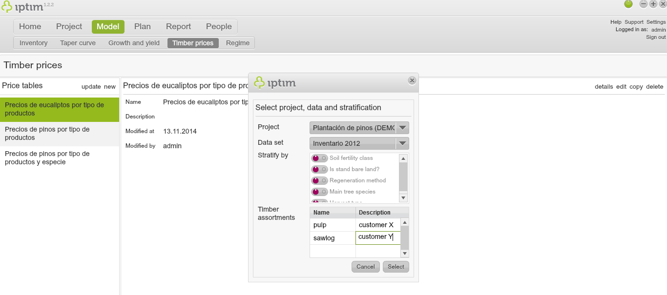 Timber prices – Support Center