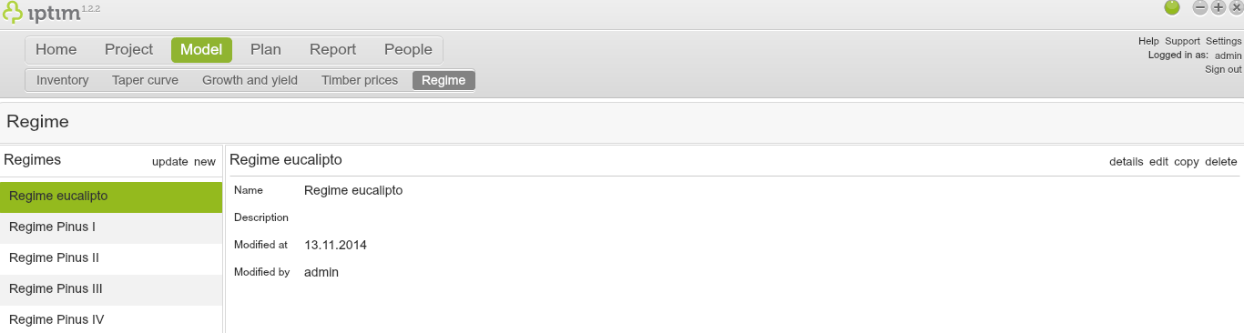 Regime – Support Center