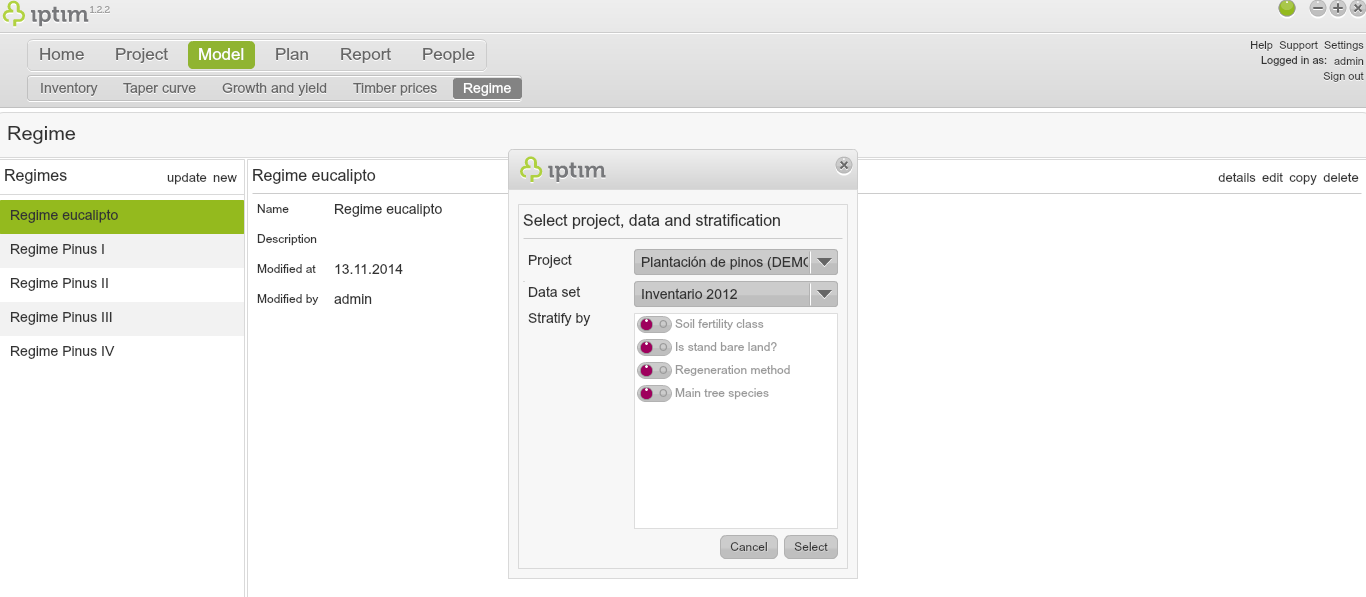 Regime – Support Center