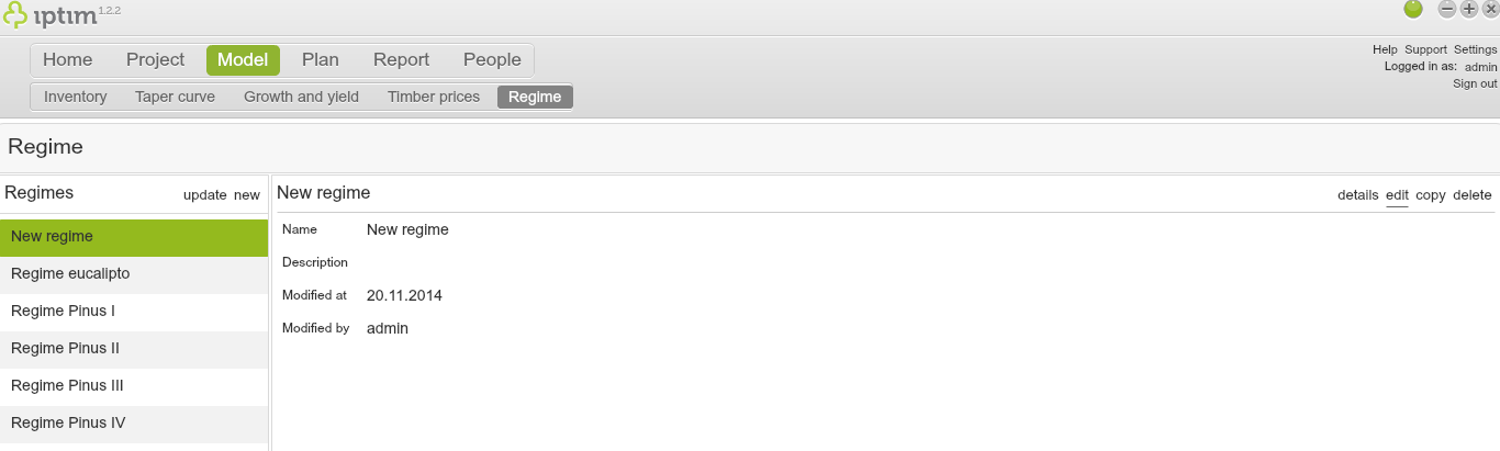 Regime – Support Center