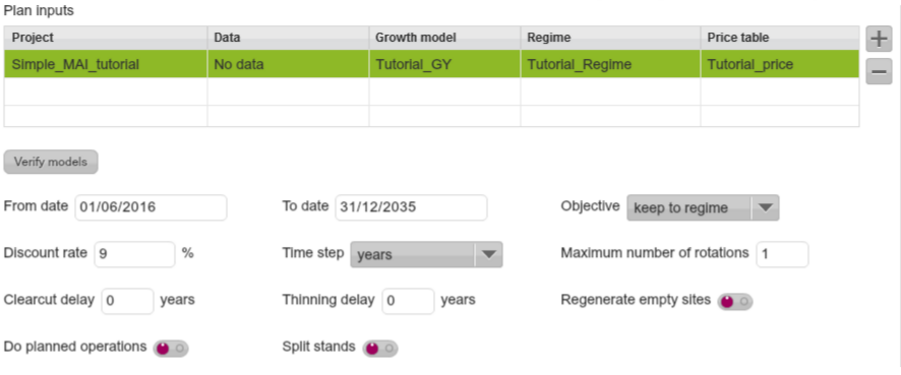 How to make a harvesting plan and calculate NPV? – Support Center